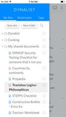 Dynalist: Web app that lets you break down and organize your thoughts in the format of ...