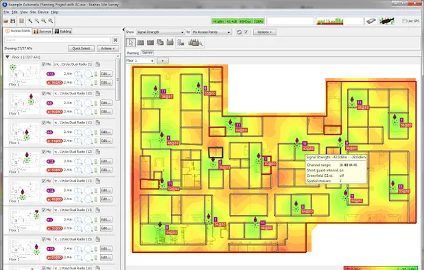 Ekahau HeatMapper: The Free Wi-Fi Coverage Mapping Site Survey Tool ...