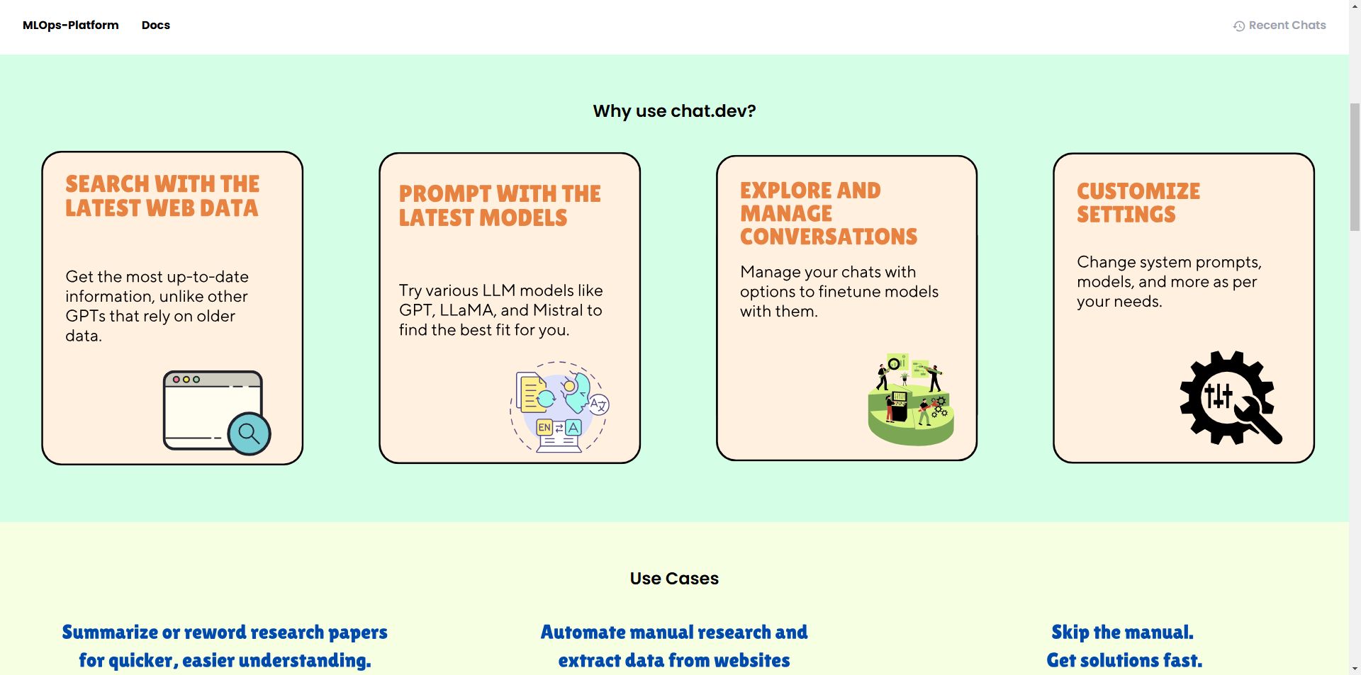 Chat.dev Alternatives: Top 10 Large Language Model (LLM) Tools ...