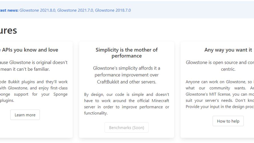 Glowstone: A fast, customizable and compatible open source Minecraft server | AlternativeTo