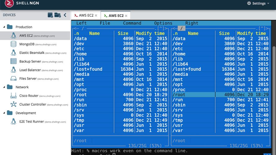 Shellngn: Cloud based SSH client with SFTP and Telnet support. | AlternativeTo