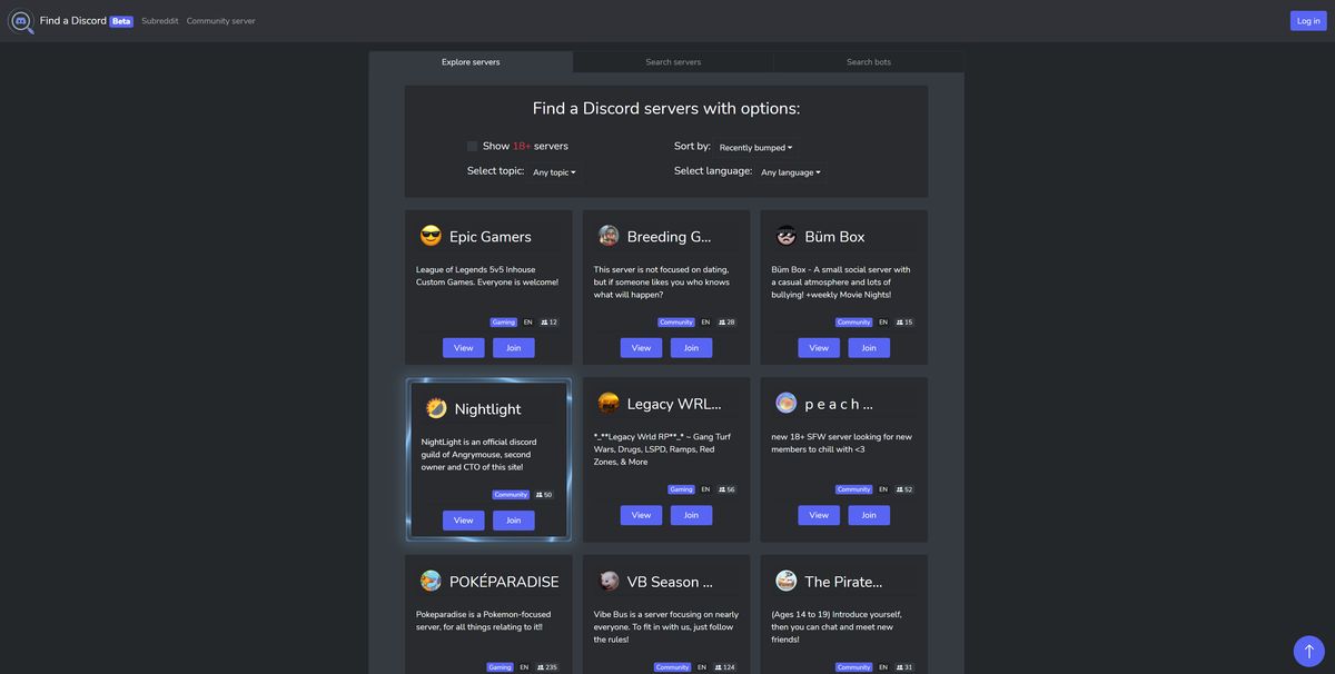 Find a Discord: App Reviews, Features, Pricing & Download | AlternativeTo