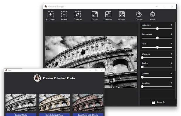 Picture Colorizer: Colorize black and white photos on Window with AI ...