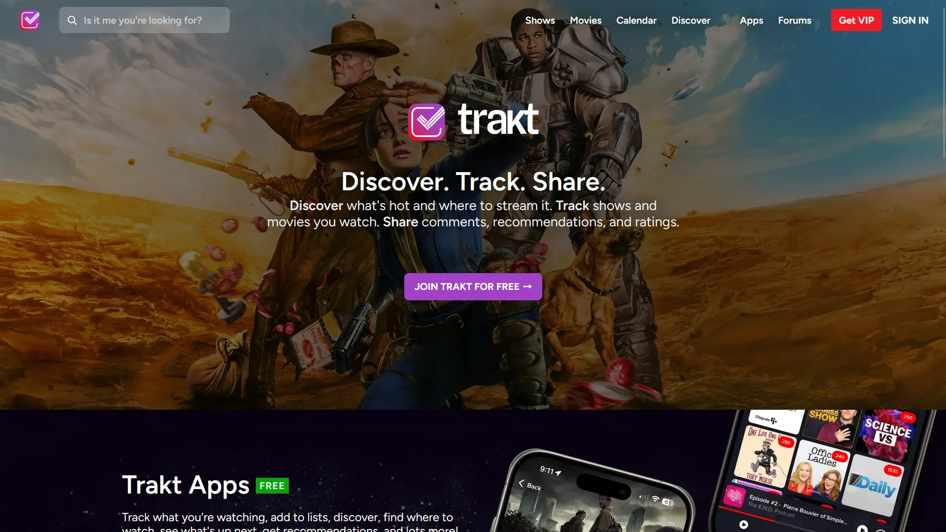 Best Trakt.tv Alternatives: Top Episode Trackers in 2025 | AlternativeTo