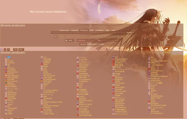 The Visual Novel Database: VNDB.org strives to be a comprehensive ...
