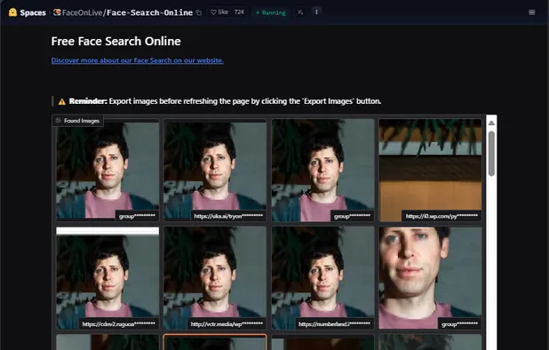 FaceOnLive Face Search: Uses facial recognition to locate and identify ...