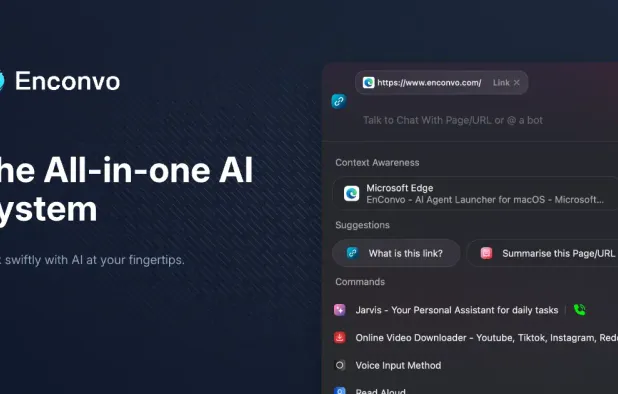 EnConvo: AI Agent Launcher for macOS | AlternativeTo