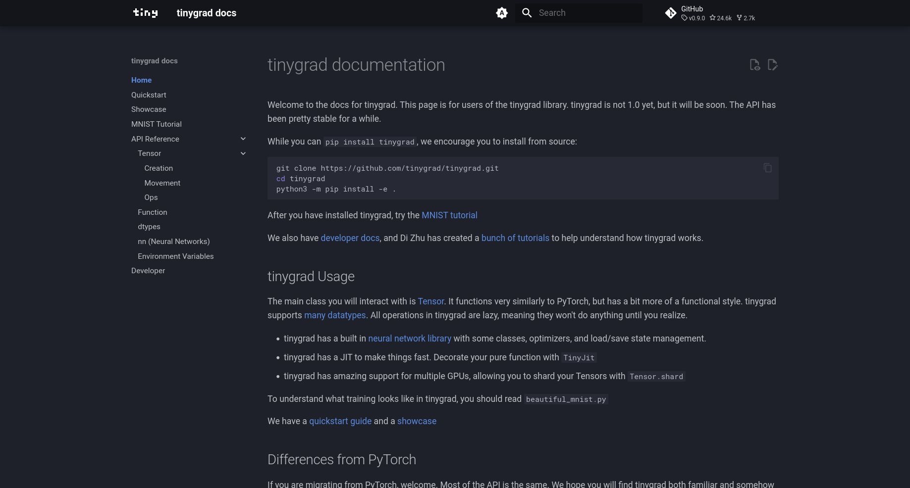 tinygrad Alternatives and Similar Software | AlternativeTo