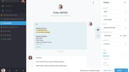 Zammad: Web based open source helpdesk/customer support system with ...