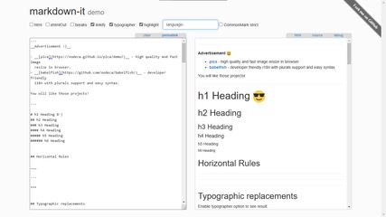 Marked.js Alternatives and Similar Sites & Apps | AlternativeTo
