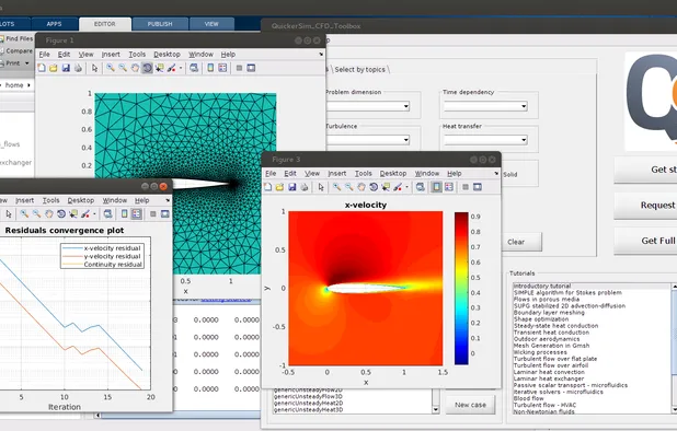QuickerSim CFD Toolbox for MATLAB®: Powerful application for performing ...