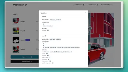 Opendream: An extensible, easy-to-use, and portable diffusion web UI ...
