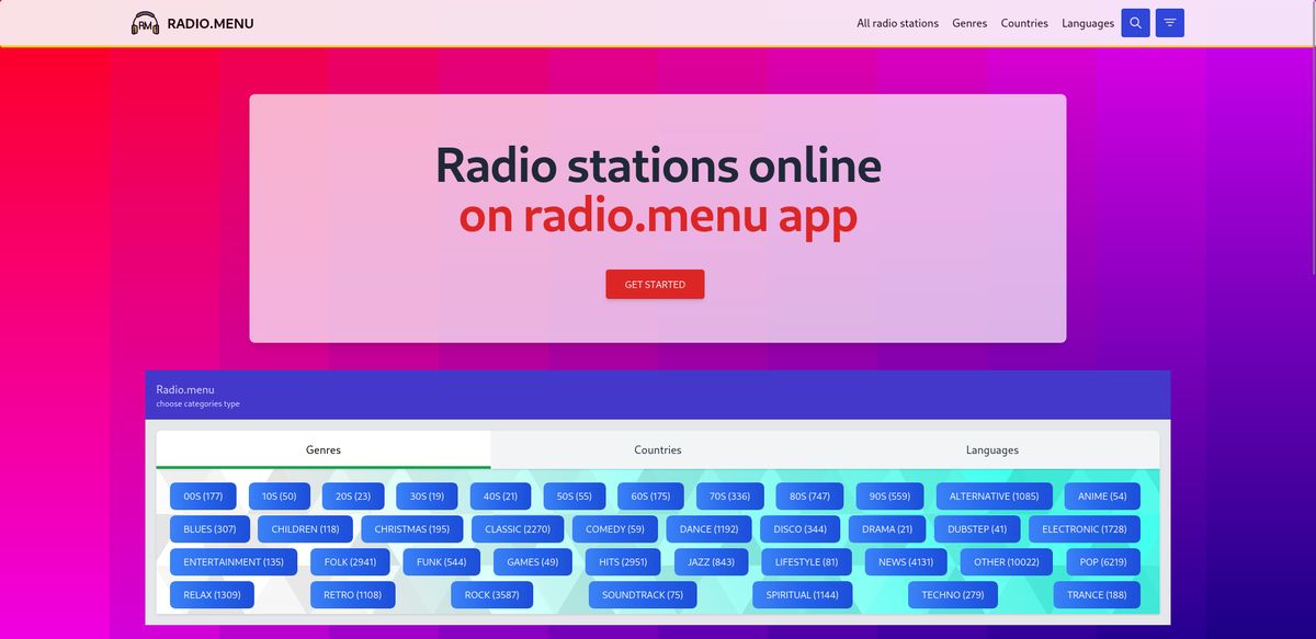 Radio.menu - radio stations online Alternatives and Similar Sites ...