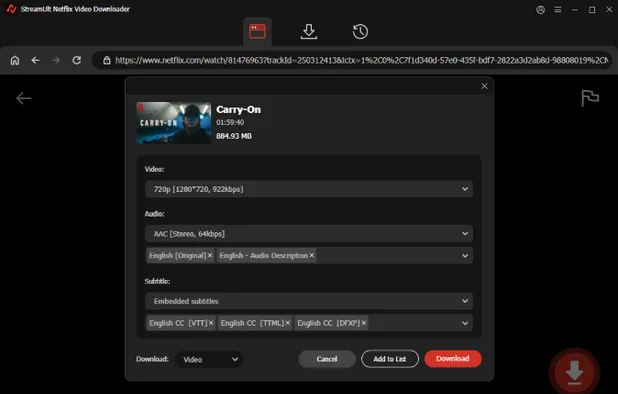 StreamUlt Netflix Video Downloader: Download and convert Netflix movies ...