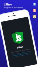 JSitor: An online and mobile-based JavaScript, CSS, HTML and NodeJS editor tool | AlternativeTo