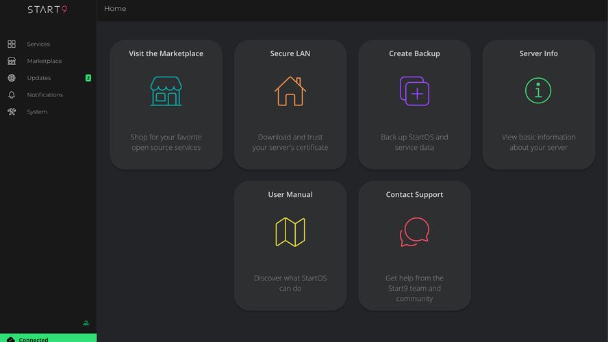 StartOS: Browser-based, graphical operating system for a personal server that | AlternativeTo