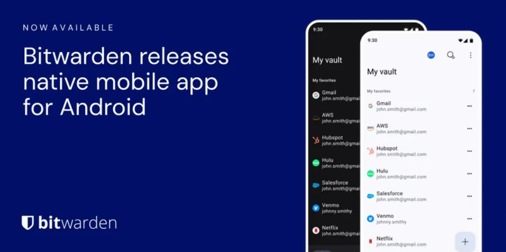 Bitwarden releases native Android app | AlternativeTo