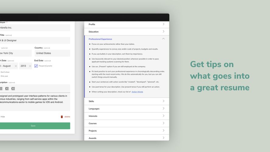 FlowCV: Create a beautiful resume & customize it easily, for free ...