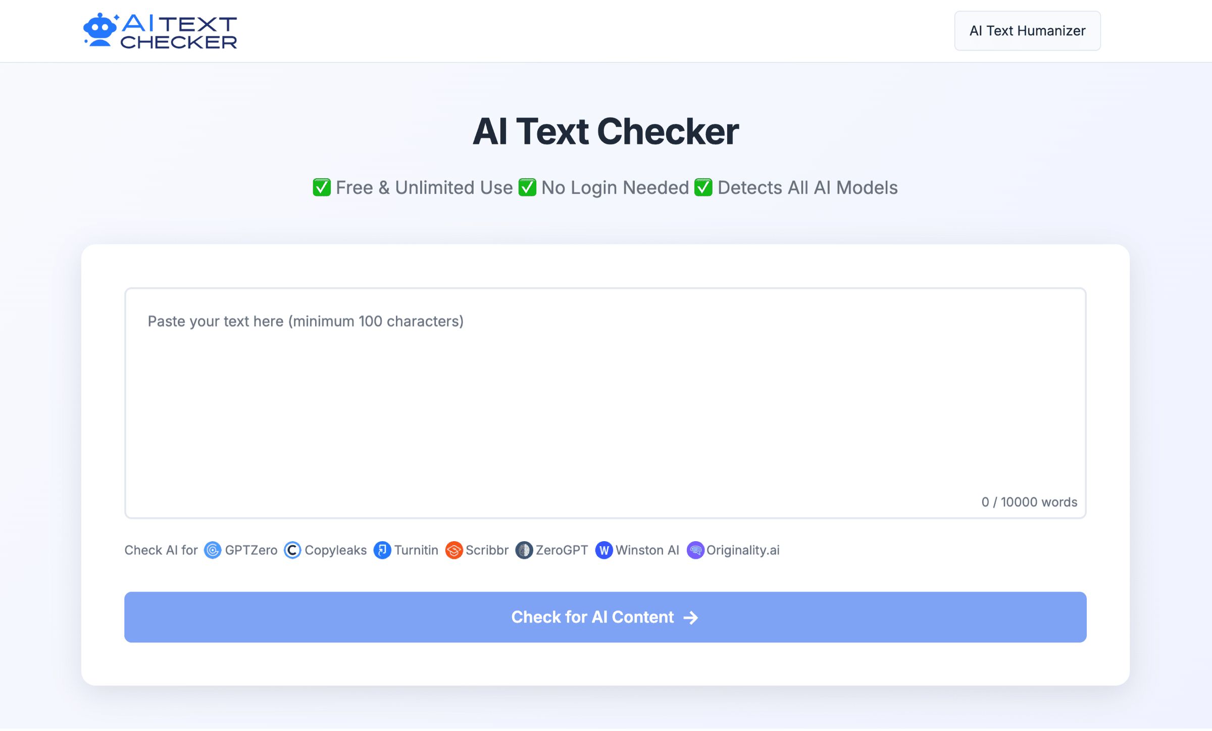 AI Text Checker Alternatives and Similar Sites & Apps | AlternativeTo