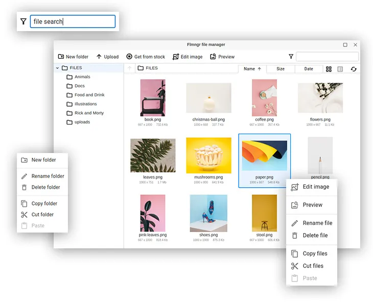 Flmngr: Is free PHP file manager for uploading and | AlternativeTo