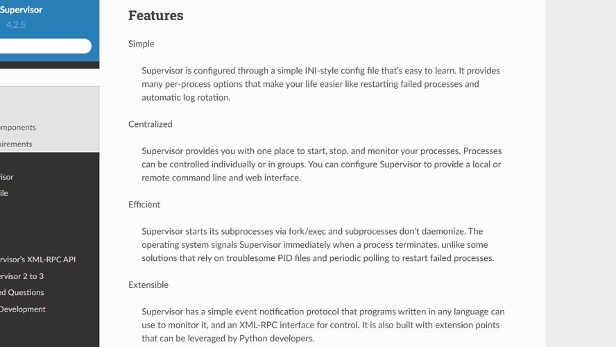 Supervisor: Client/server system that allows its users to monitor and ...
