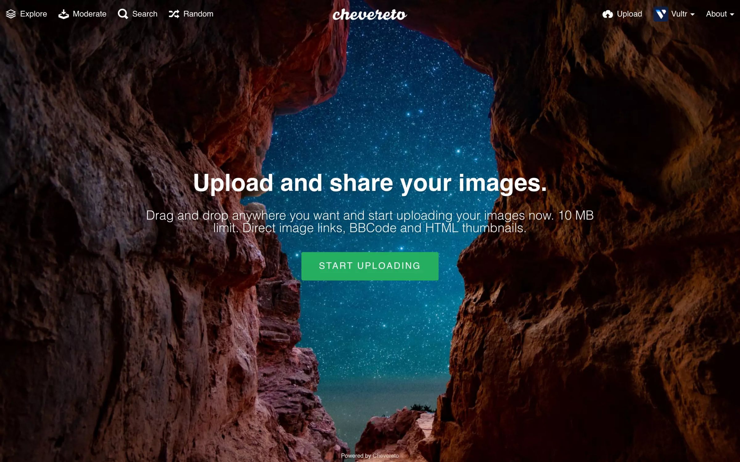 Chevereto: Self-hosted image sharing software which allows to create your own image | AlternativeTo