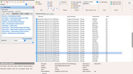 Advanced Renamer: Batch rename files and folders in a snap | AlternativeTo