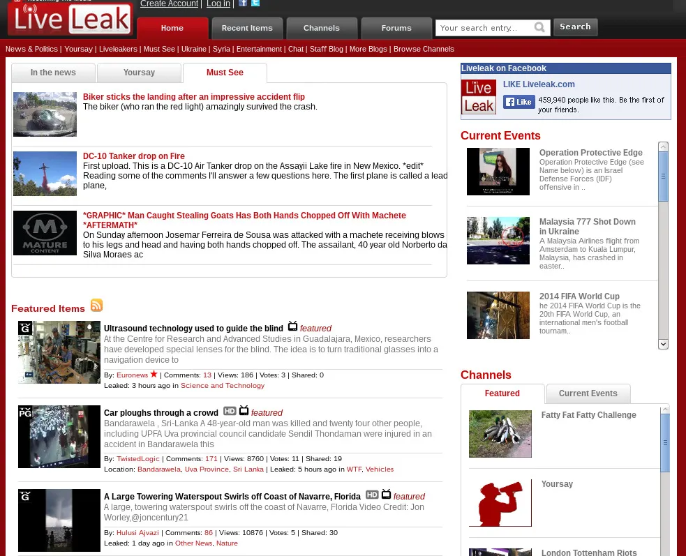 LiveLeak Alternatives: 25+ Video Sharing Tools and similar websites ...