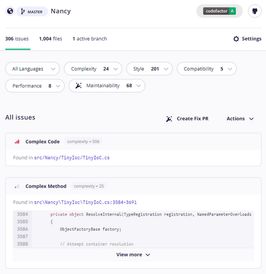 CodeFactor.io: Automated Code Review for GIT | AlternativeTo