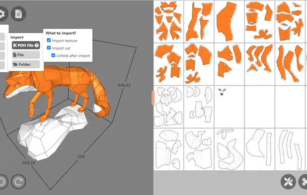 PaperMaker: Completely free tool for creating paper craft from 3D model ...