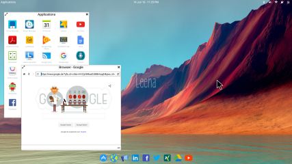 Leena Desktop: Android launcher that brings the desktop experience to ...
