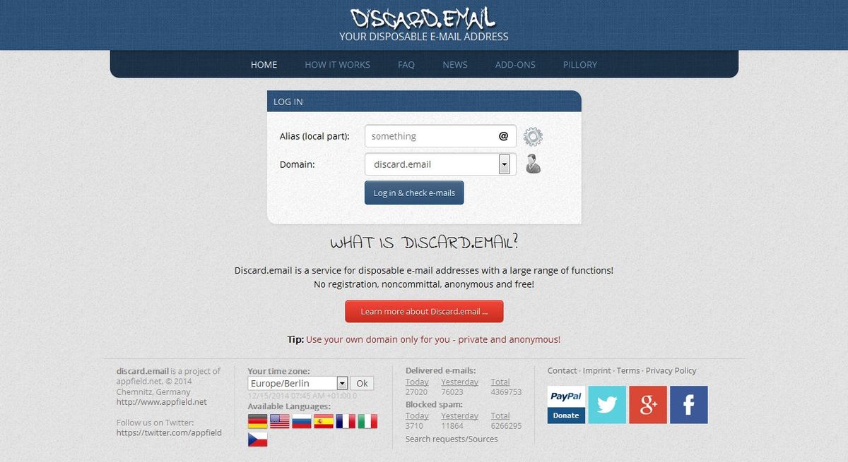 Spambog.com Alternatives: 25+ Disposable Email Services and similar ...