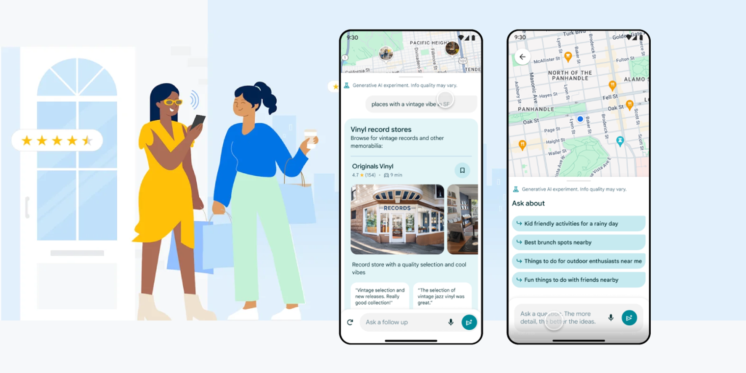Google trials AI-powered personalized recommendations in Maps app for ...