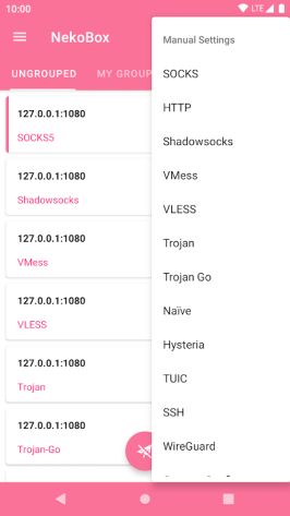 NekoBox for Android: / sing-box / universal proxy toolchain for Android | AlternativeTo