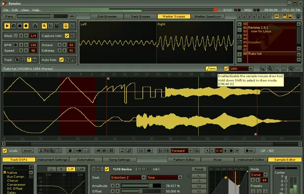 Renoise: Contemporary digital audio | AlternativeTo