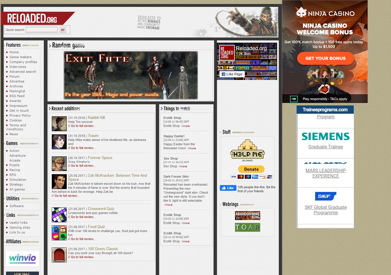 Reloaded.org Alternatives - Explore Similar Games | AlternativeTo