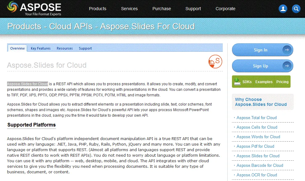 Aspose.Slides for Cloud Alternatives: 25+ Slideshow Makers & Similar Apps | AlternativeTo