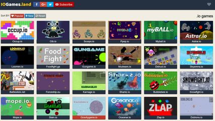 IO Games: Site listing all the .io games. Games like Agar.io, Slither ...