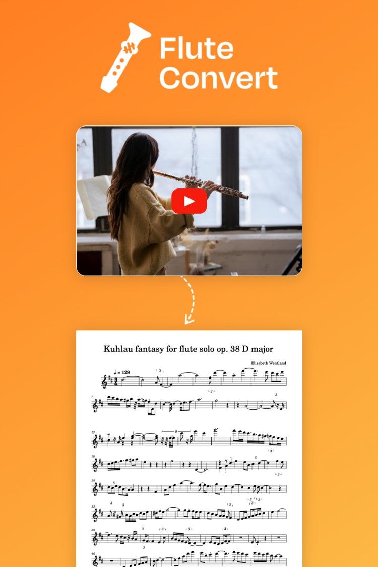 FluteConvert: Turns flute recordings or YouTube videos into precise ...