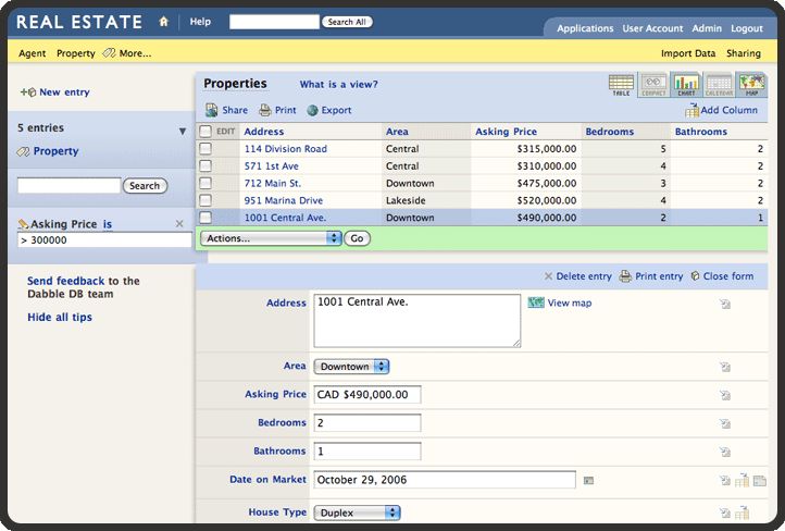 DabbleDB Alternatives and Similar Sites / Apps | AlternativeTo