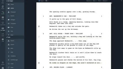 WriterSolo: Free version of WriterDuet professional scriptwriting ...