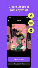 Shuffles: A Pinterest app, allows creative expression by creating ...