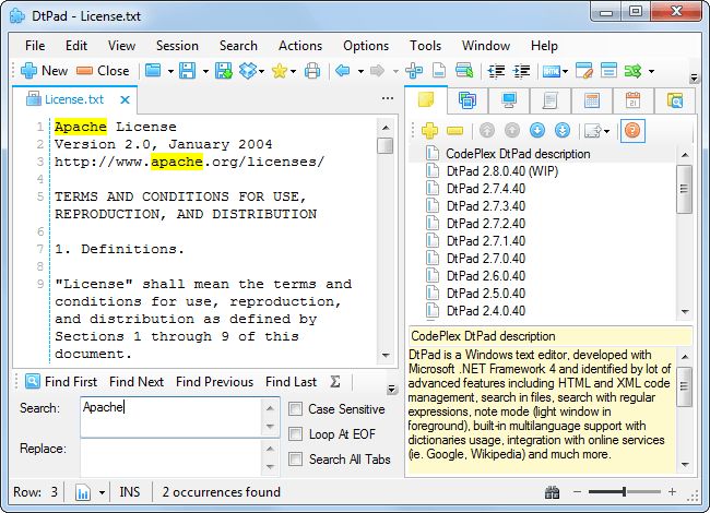 DtPad Alternatives: 25+ Text & Code Editors | AlternativeTo