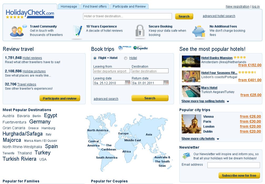 HolidayCheck.com Alternatives and Similar Sites & Apps | AlternativeTo