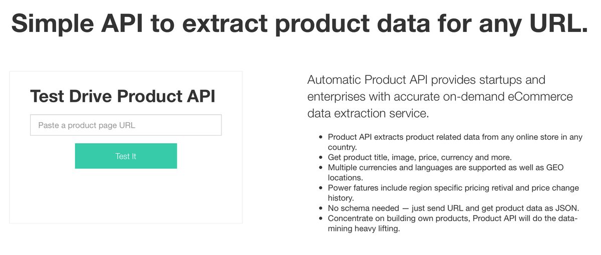 Product API by Fetchee Alternatives: 25+ Web Scraping Tools and similar ...