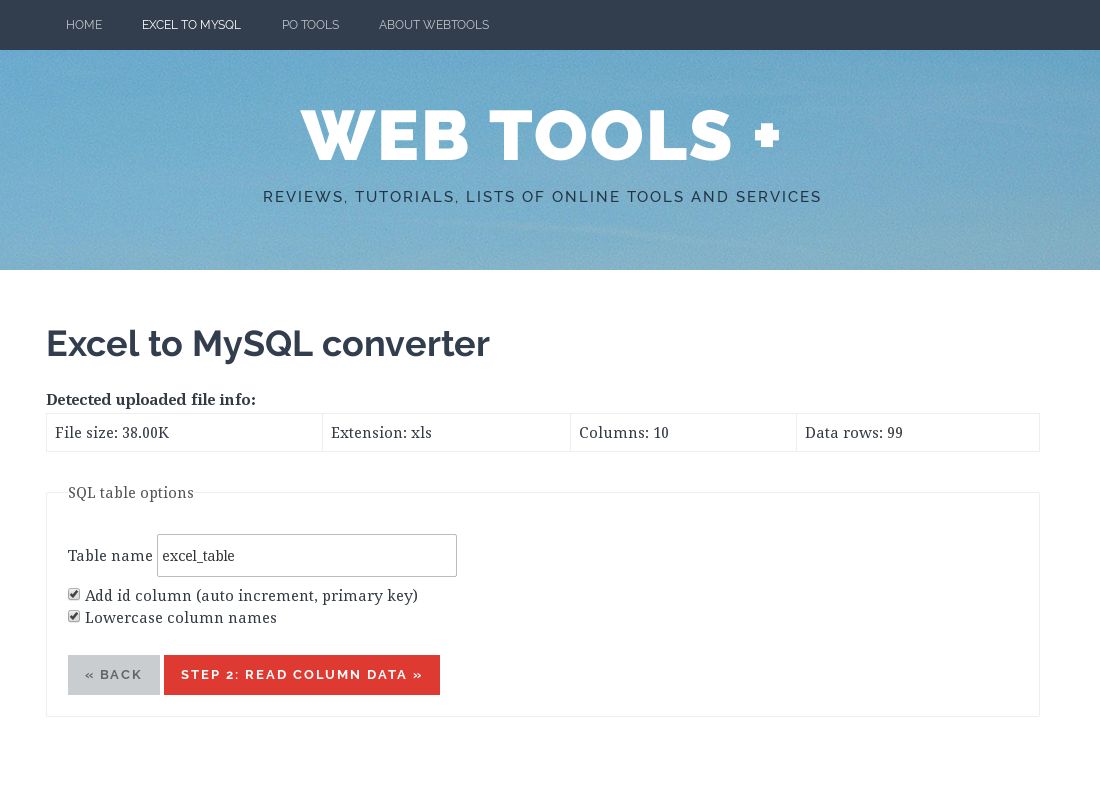 Excel to MySQL converter Alternatives and Similar Sites & Apps ...