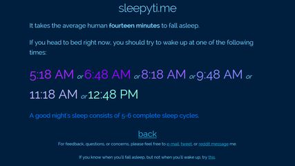 SleepyTi.me: Sleepyti | AlternativeTo