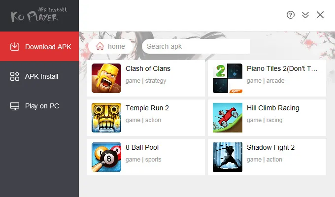 KOPLAYER APK Install Alternatives and Similar Apps | AlternativeTo
