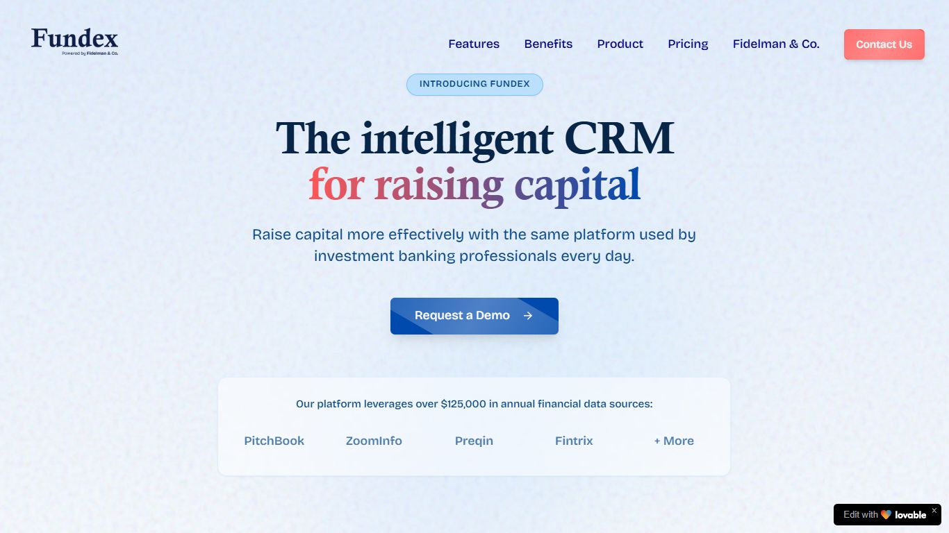 Fundex: Smart fundraising CRM platform built | AlternativeTo