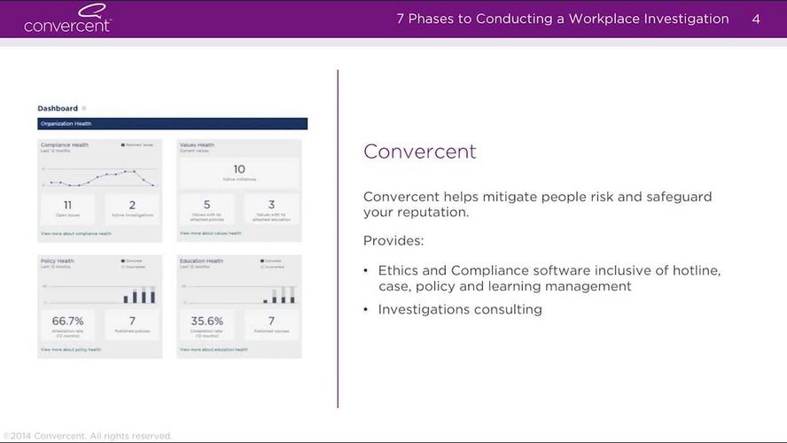 Convercent: The leading SaaS ethics and compliance solution for the ...